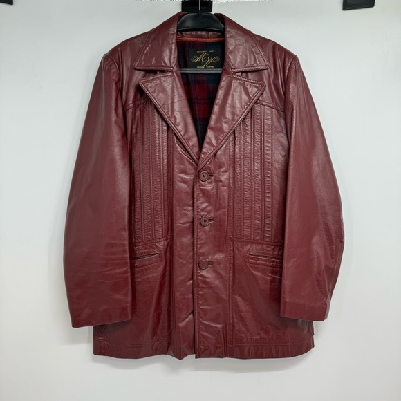 Montgomery Ward | Jackets & Coats | Vtg 7s Montgomery Ward Cowhide ...